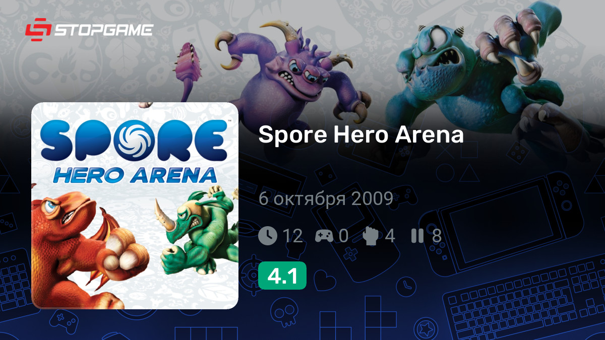 Spore Hero Arena — обзоры и отзывы, описание, дата выхода, официальный ...