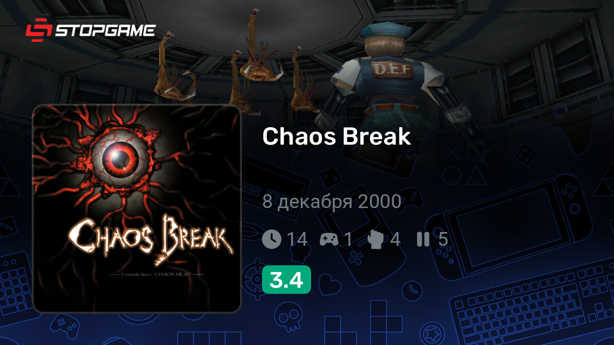 Chaos Break — обзоры и отзывы, описание, дата выхода, официальный сайт ...