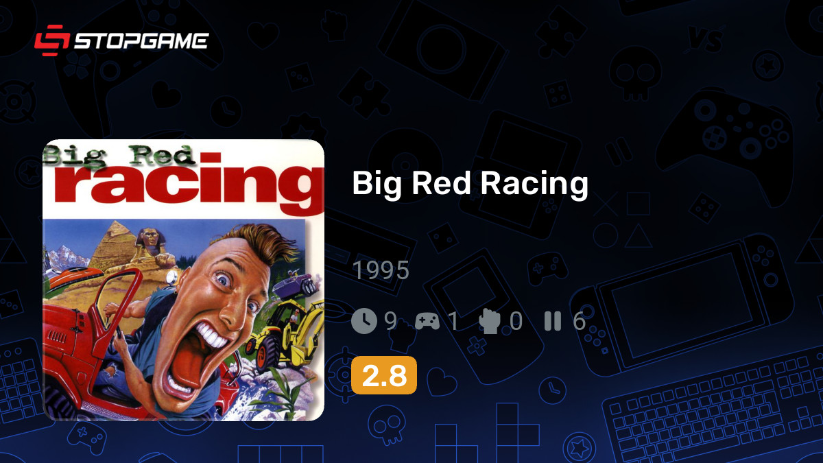 Подборки с игрой Big Red Racing | StopGame