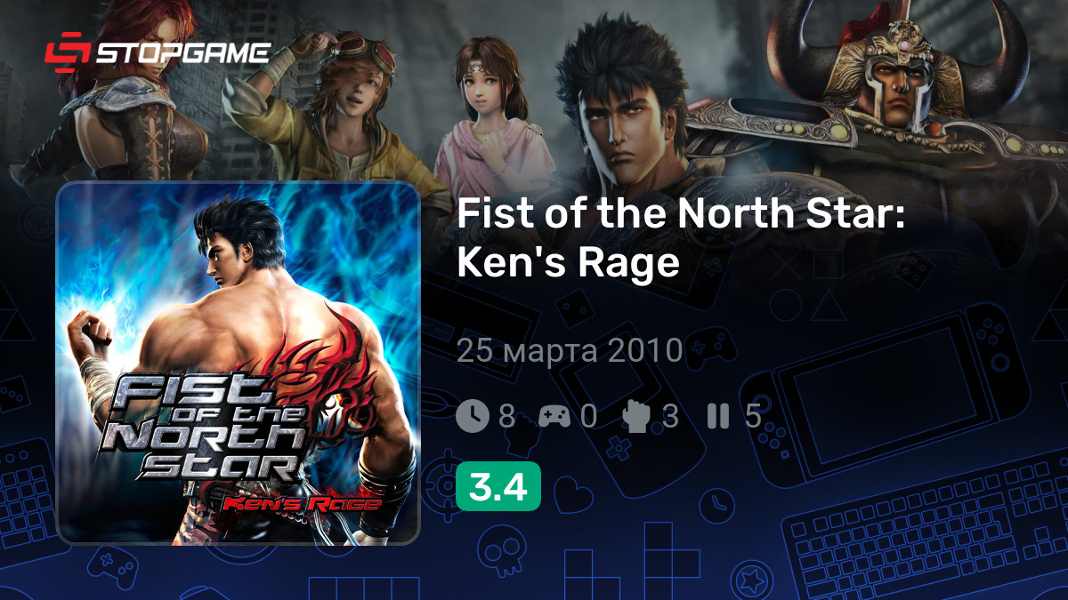 Fist of the North Star: Ken's Rage — обзоры и отзывы, описание, дата выхода, официальный сайт ...