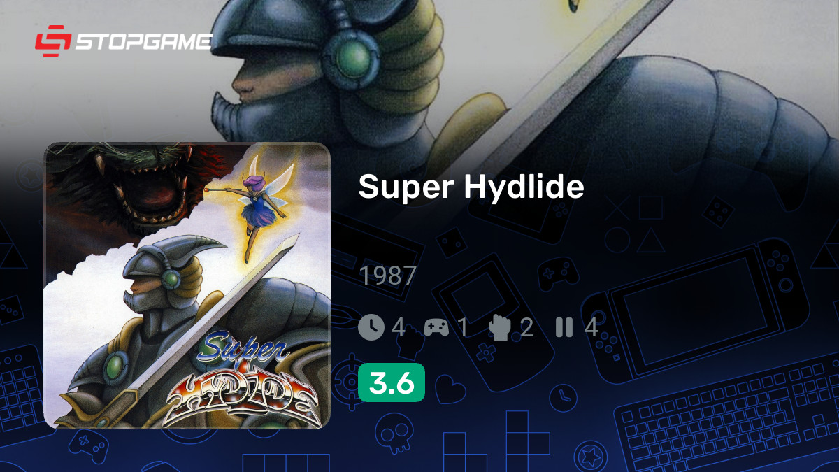 Super Hydlide — обзоры и отзывы, описание, дата выхода, официальный ...
