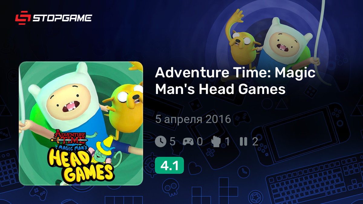 Adventure Time: Magic Man's Head Games — обзоры и отзывы, описание ...