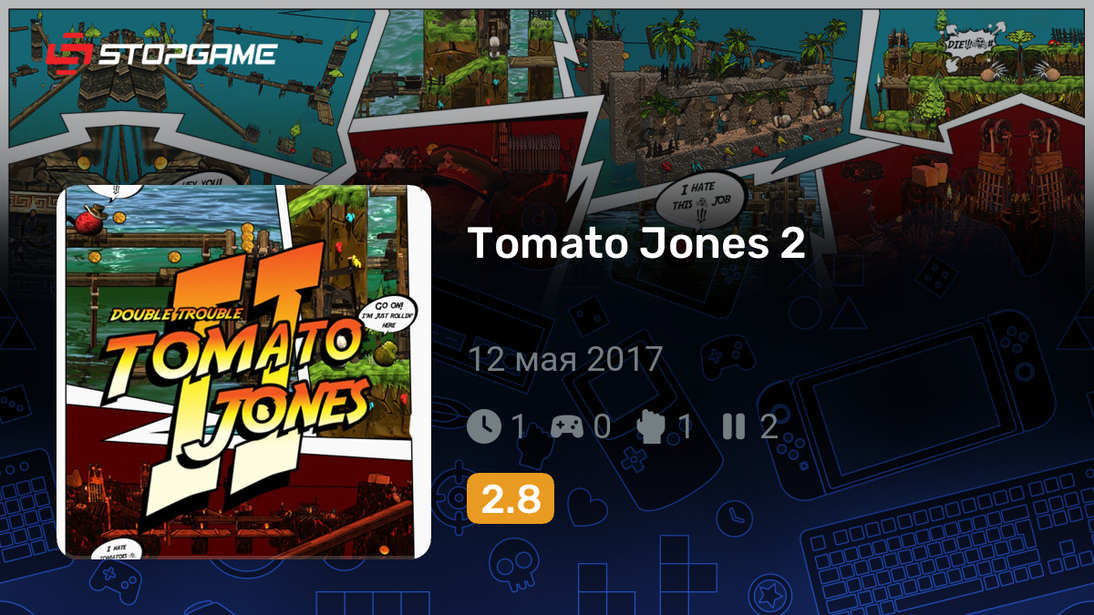 Подборки с игрой Tomato Jones 2 | StopGame
