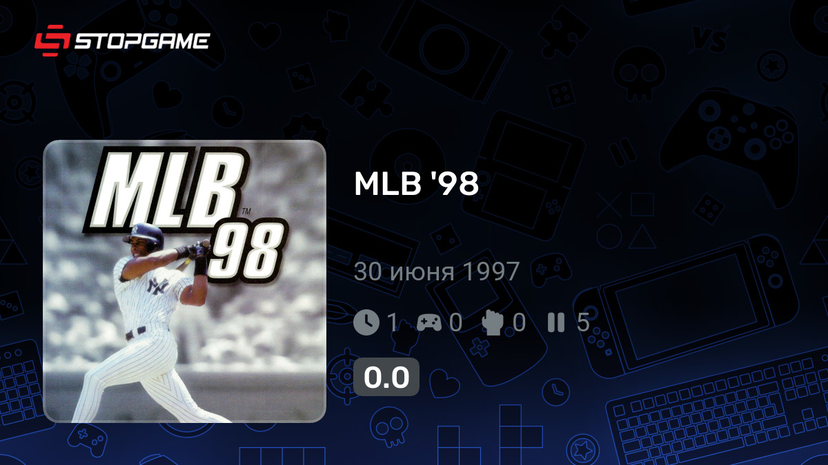 MLB '98 — обзоры и отзывы, описание, дата выхода, официальный сайт игры ...