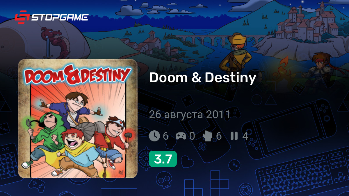 Doom & Destiny — обзоры и отзывы, описание, дата выхода, официальный сайт игры, системные ...