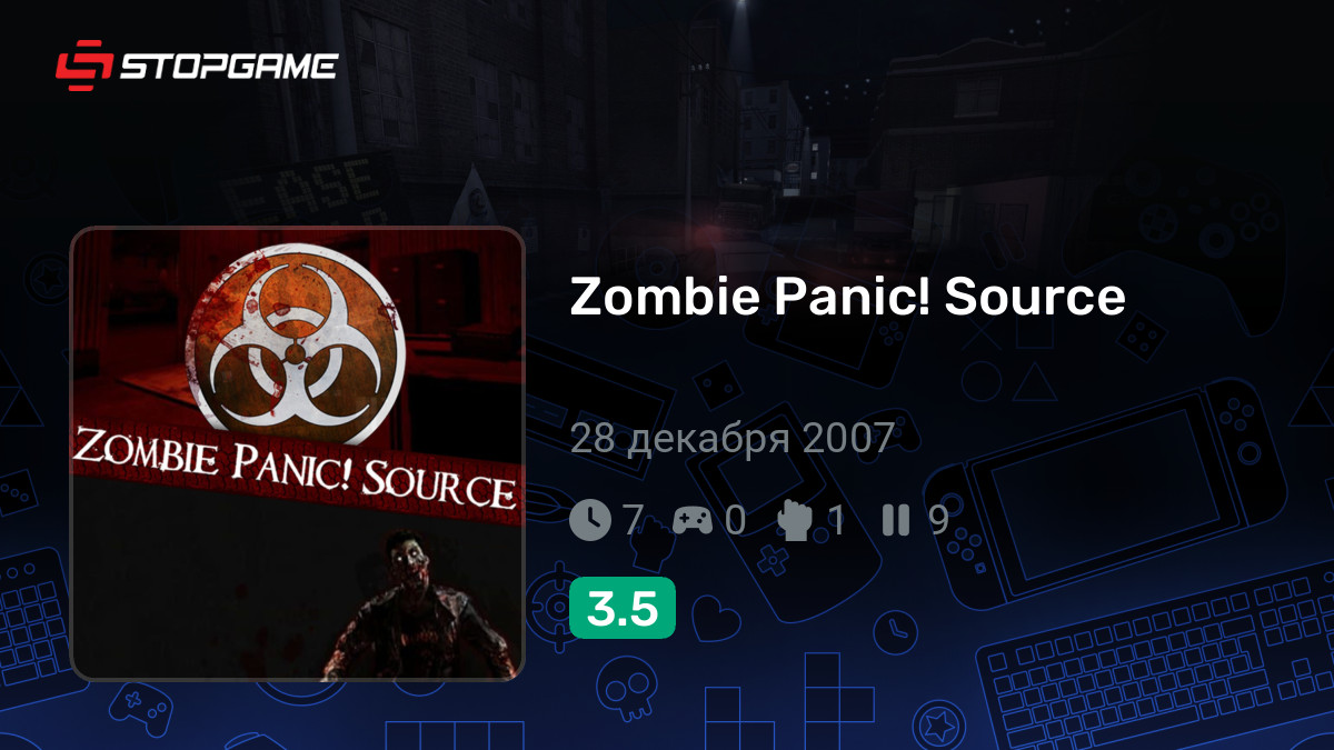 Zombie Panic! Source — обзоры и отзывы, описание, дата выхода, официальный сайт игры, системные ...