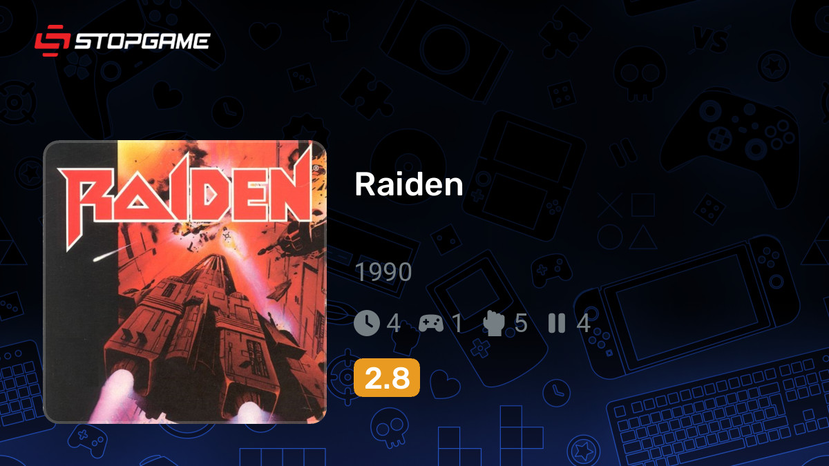 Raiden (Raiden Trad) — обзоры и отзывы, описание, дата выхода, официальный сайт игры, системные ...