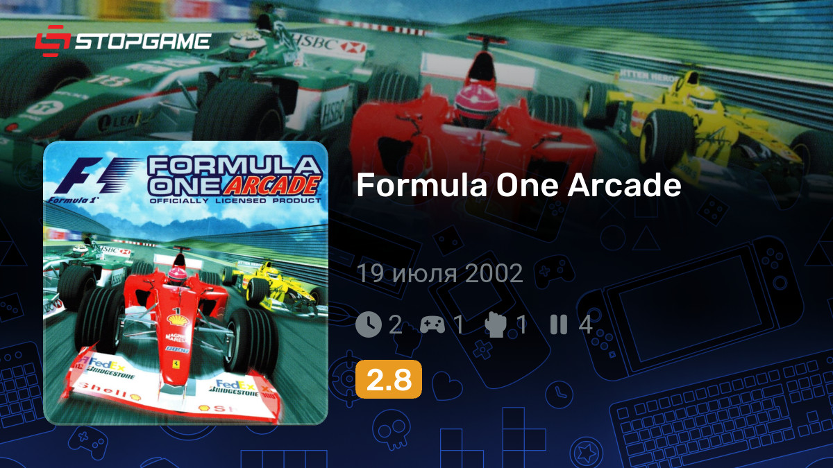 Formula One Arcade — обзоры и отзывы, описание, дата выхода ...