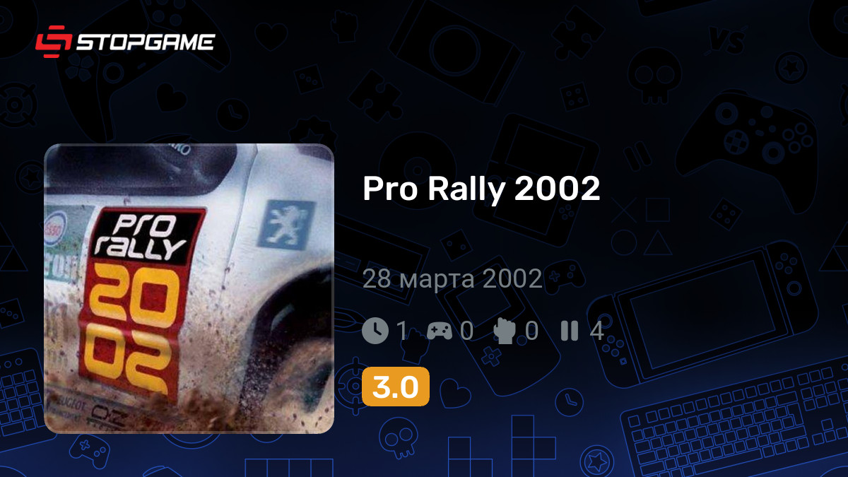 Pro Rally 2002 — обзоры и отзывы, описание, дата выхода, официальный ...