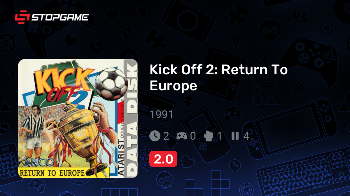 Kick Off 2: Return To Europe — обзоры и отзывы, описание, дата выхода ...