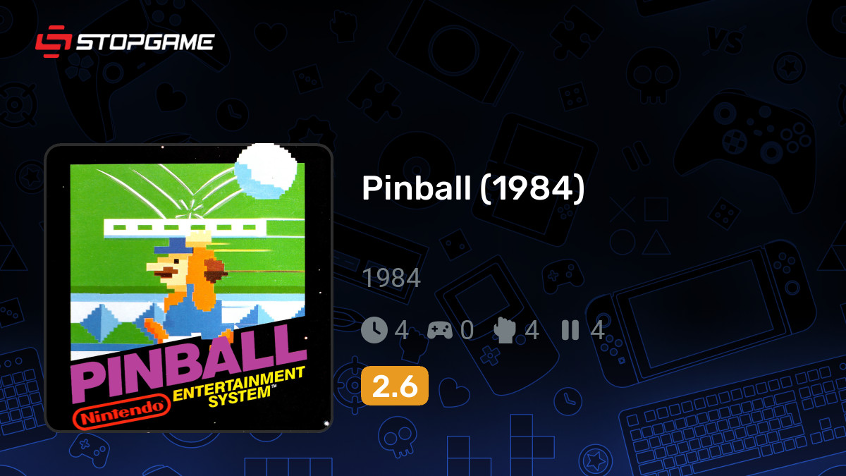 Pinball (1984) — обзоры и отзывы, описание, дата выхода, официальный ...