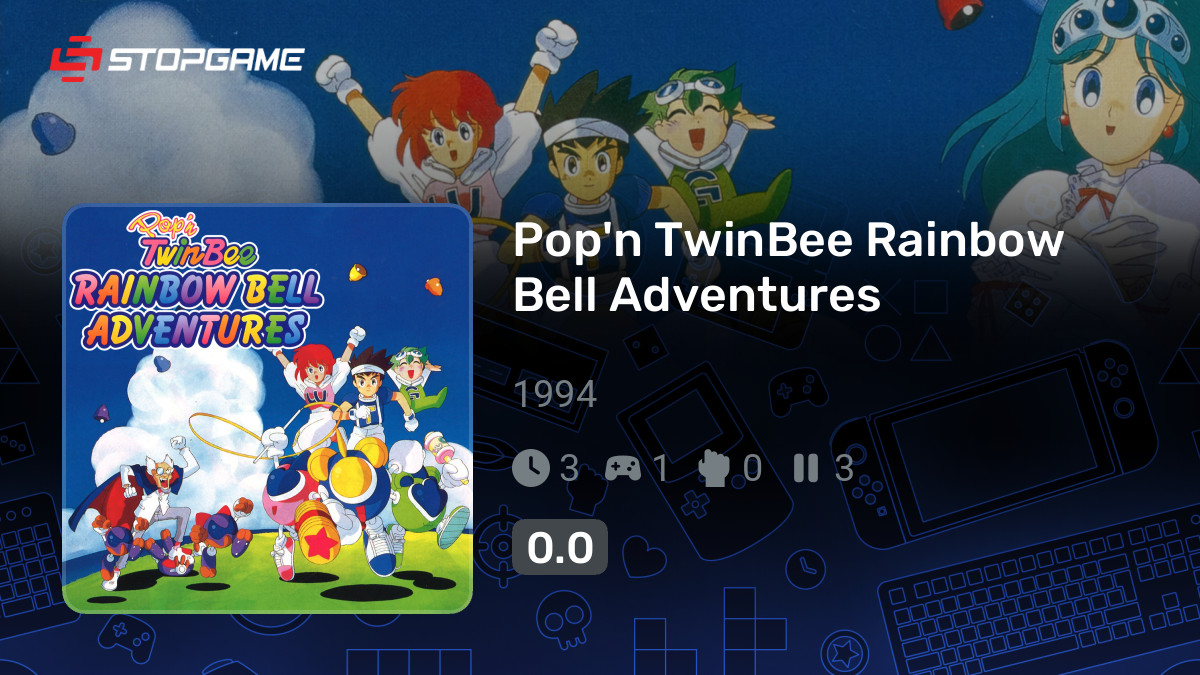 Pop'n TwinBee Rainbow Bell Adventures — обзоры и отзывы, описание, дата выхода, официальный сайт ...