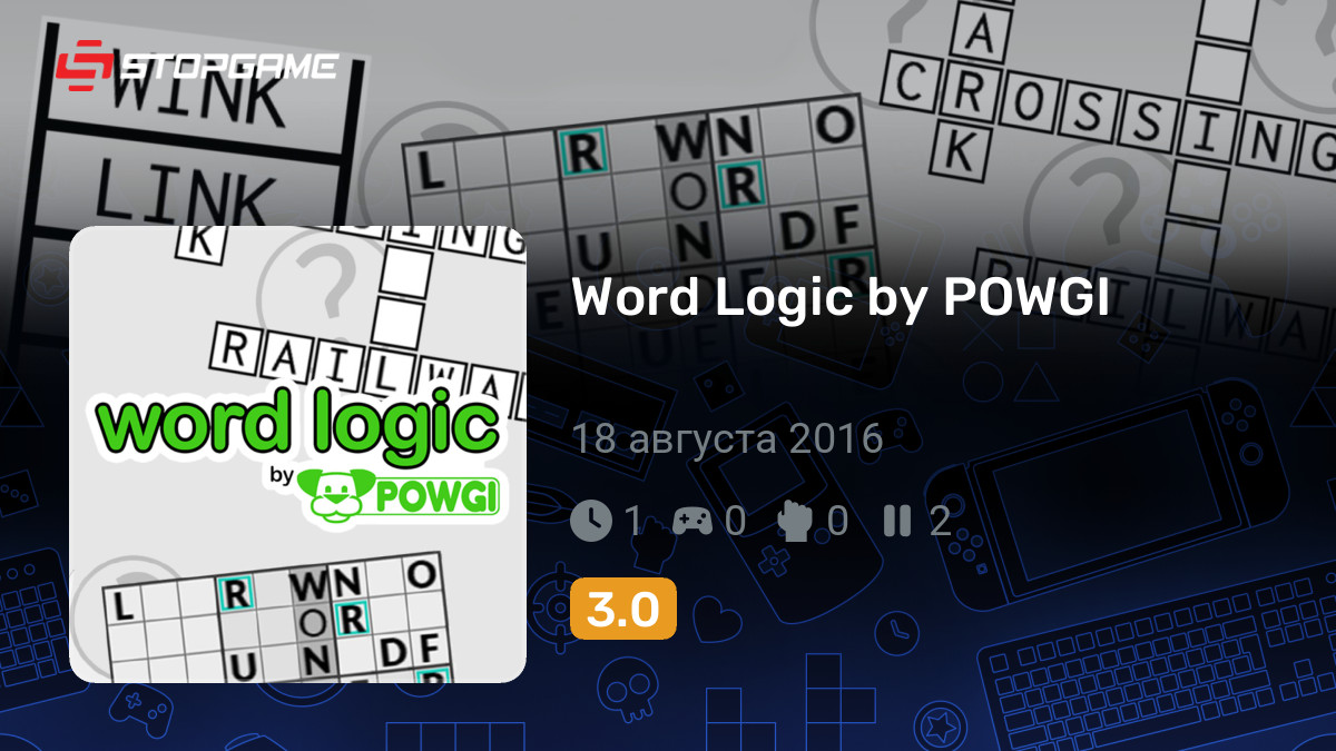 Word Logic by POWGI — обзоры и отзывы, описание, дата выхода ...