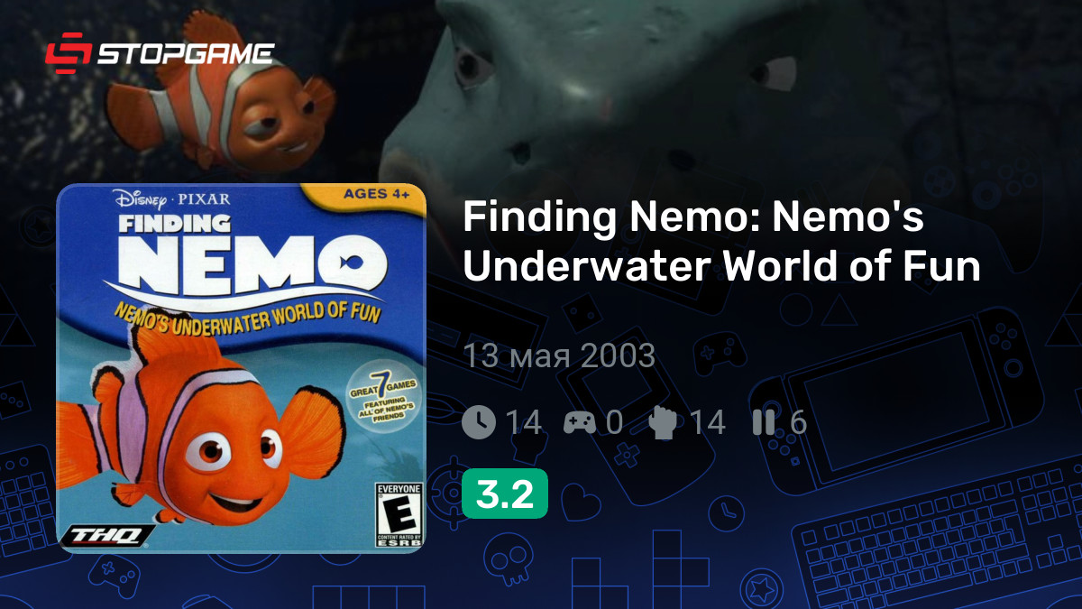 Скриншоты игры Finding Nemo: Nemo's Underwater World of Fun — галерея, снимки экрана | StopGame
