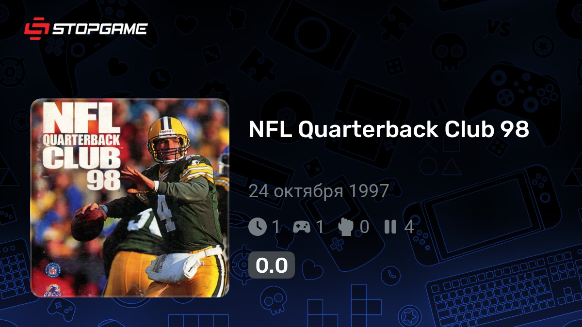 NFL Quarterback Club 98 — обзоры и отзывы, описание, дата выхода ...