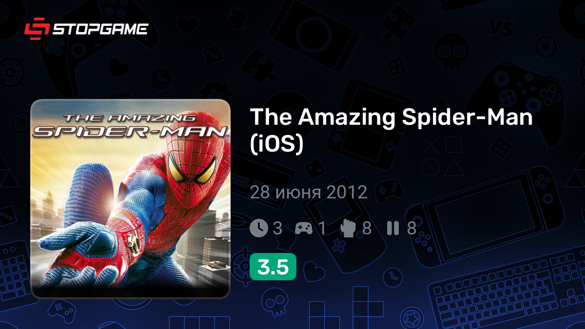 The Amazing Spider-Man (Mobile) — обзоры и отзывы, описание, дата выхода, официальный сайт игры ...