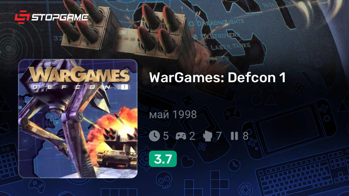 WarGames: Defcon 1 — обзоры и отзывы, описание, дата выхода ...