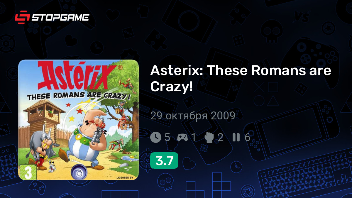 Подборки с игрой Asterix: These Romans are Crazy! | StopGame
