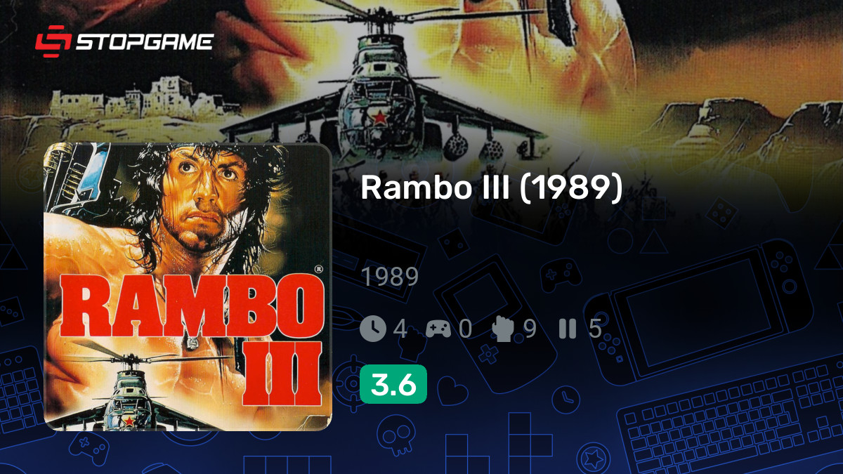 Rambo III (1989) — обзоры и отзывы, описание, дата выхода, официальный ...
