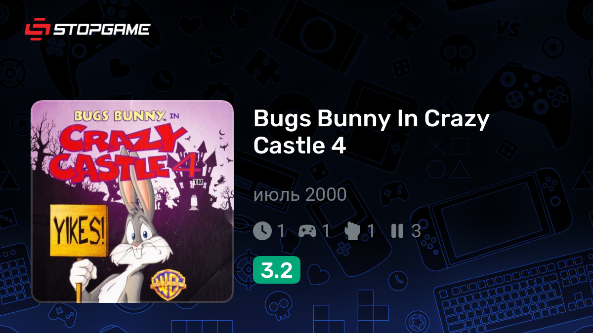 Игры похожие на Bugs Bunny In Crazy Castle 4 | StopGame