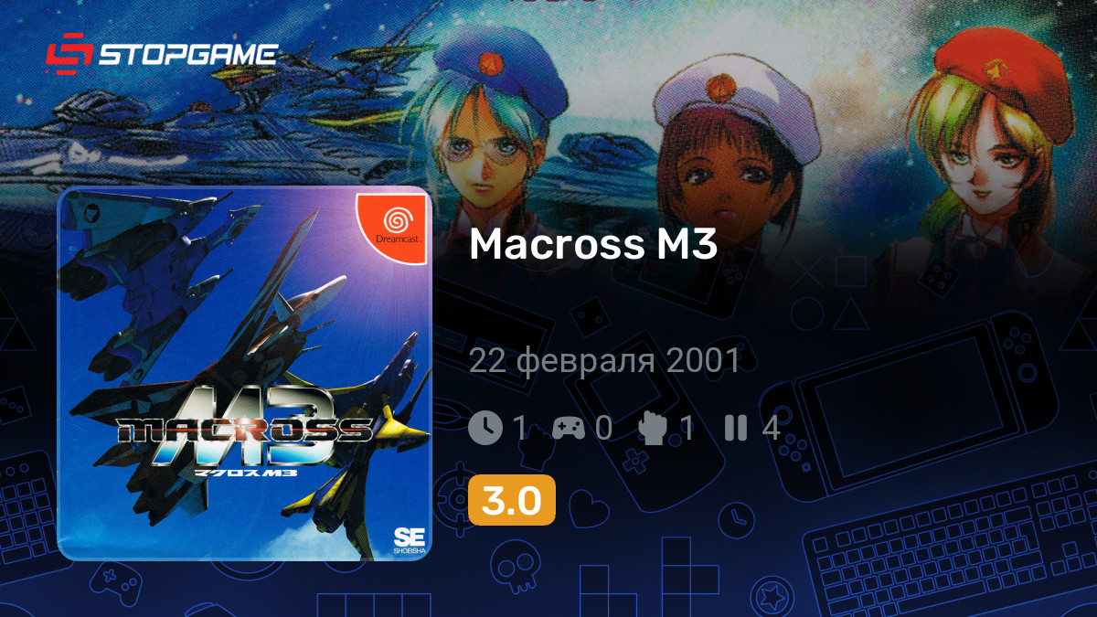 Подборки с игрой Macross M3 | StopGame