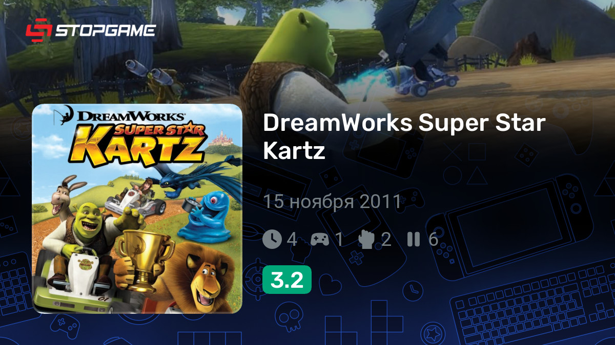 Видео DreamWorks Super Star Kartz - видео, трейлеры, видеообзоры ...
