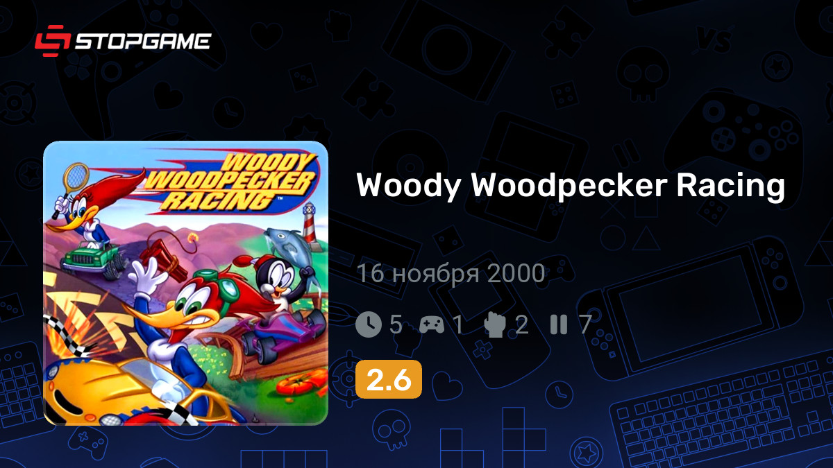 Woody Woodpecker Racing (Woody Woodpecker no Go! Go! Racing) — обзоры и ...
