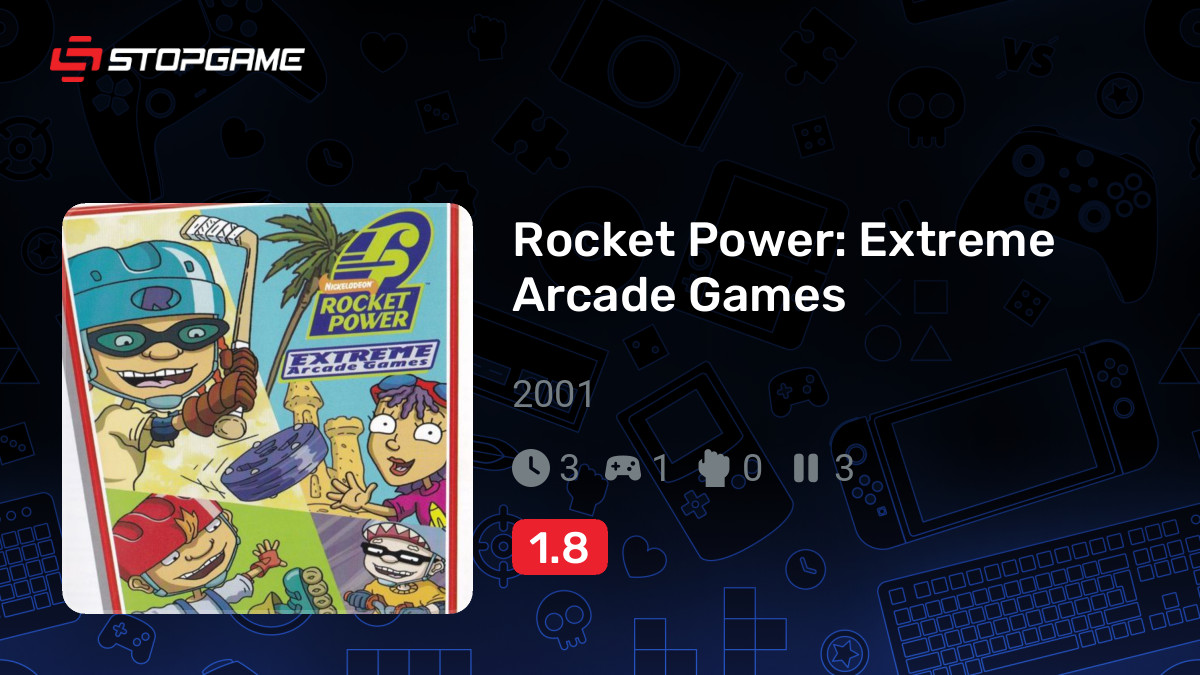 Подборки с игрой Rocket Power: Extreme Arcade Games | StopGame
