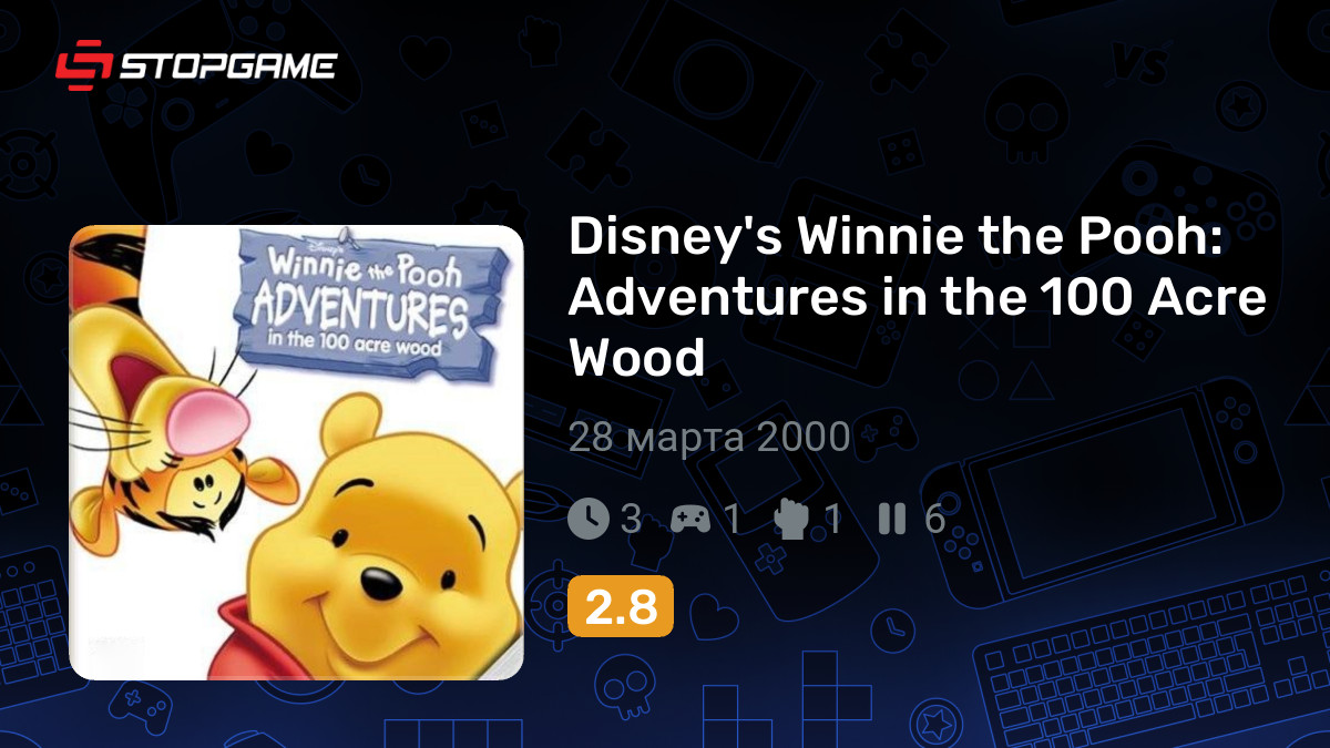 Disney's Winnie the Pooh: Adventures in the 100 Acre Wood — обзоры и ...