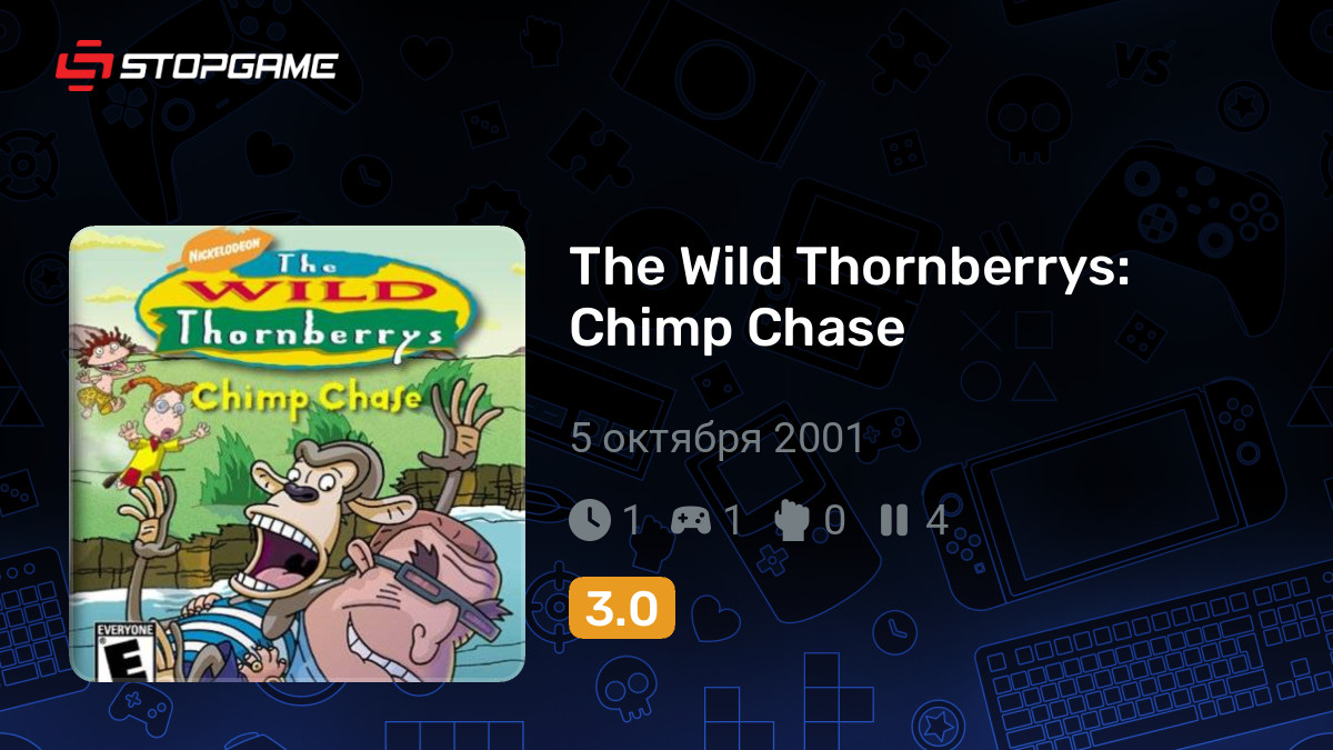The Wild Thornberrys: Chimp Chase — обзоры и отзывы, описание, дата выхода, официальный сайт ...