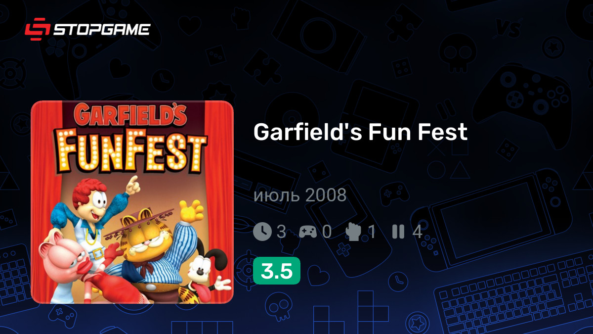Garfield's Fun Fest — обзоры и отзывы, описание, дата выхода ...