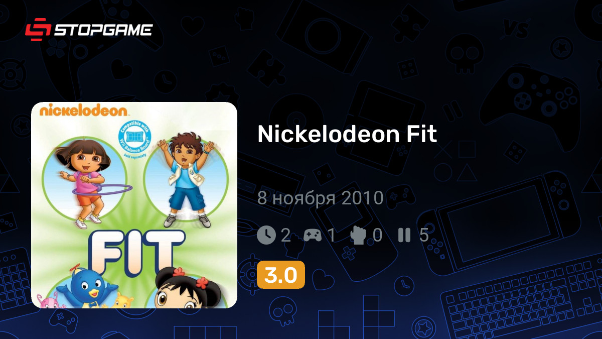 Nickelodeon Fit — обзоры и отзывы, описание, дата выхода, официальный ...