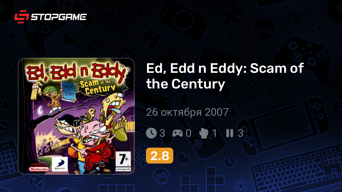 Ed, Edd n Eddy: Scam of the Century — обзоры и отзывы, описание, дата ...
