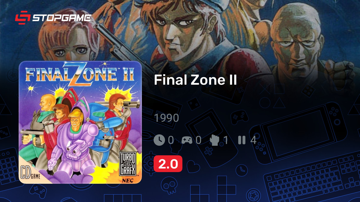 Подборки с игрой Final Zone II | StopGame