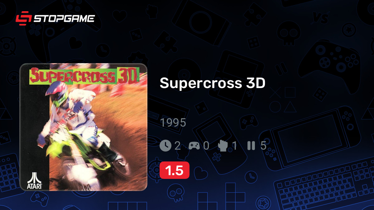 Supercross 3D — обзоры и отзывы, описание, дата выхода, официальный ...