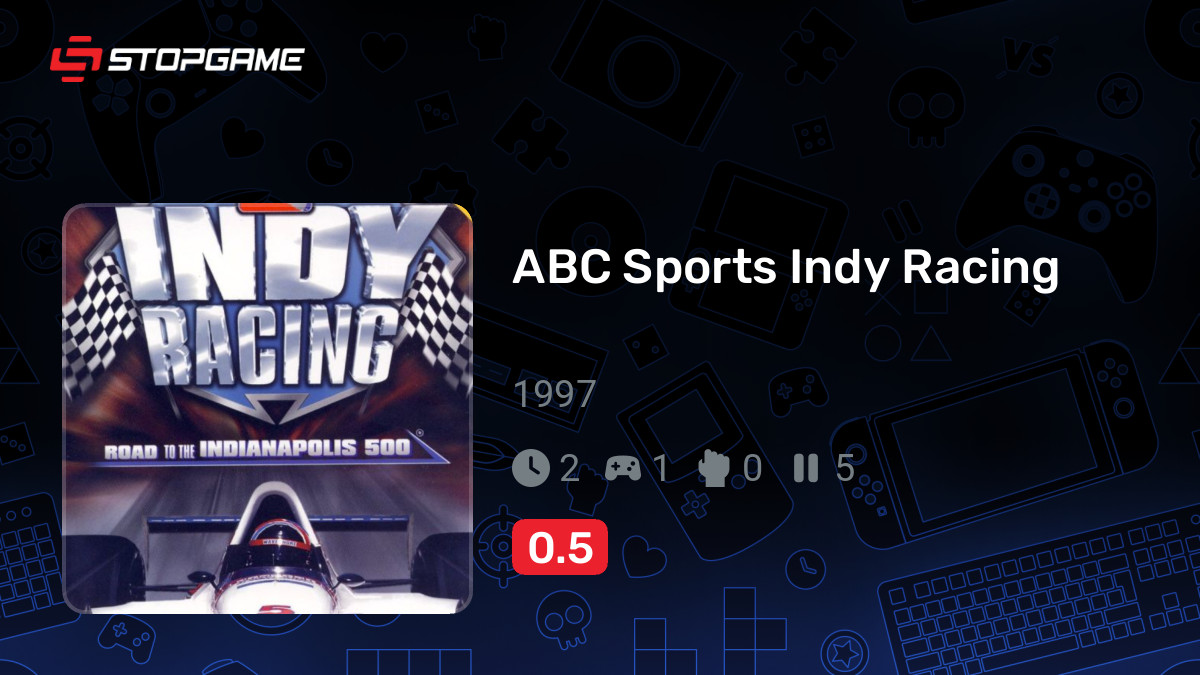 ABC Sports Indy Racing (Indy Racing: Road to the Indianapolis 500 ...