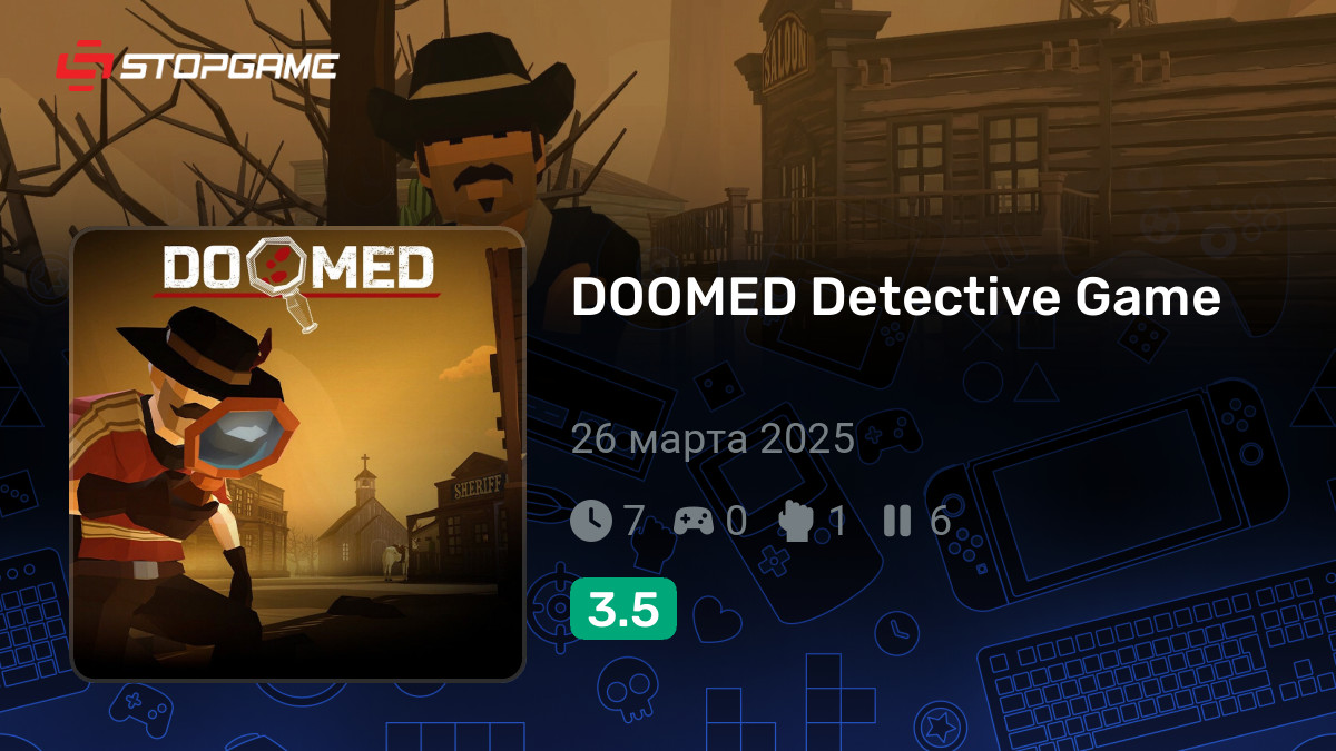 DOOMED Detective Game — обзоры и отзывы, описание, дата выхода, официальный сайт игры, системные ...