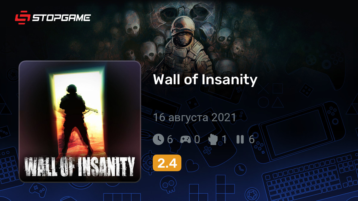 Скриншоты игры Wall of Insanity — галерея, снимки экрана | StopGame