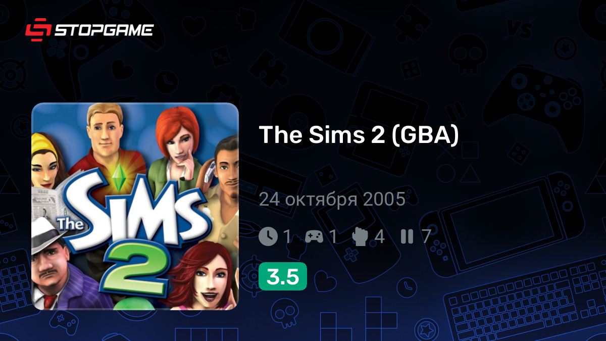The Sims 2 (GBA) — обзоры и отзывы, описание, дата выхода, официальный ...