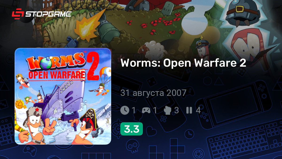 Игры похожие на Worms: Open Warfare 2 | StopGame