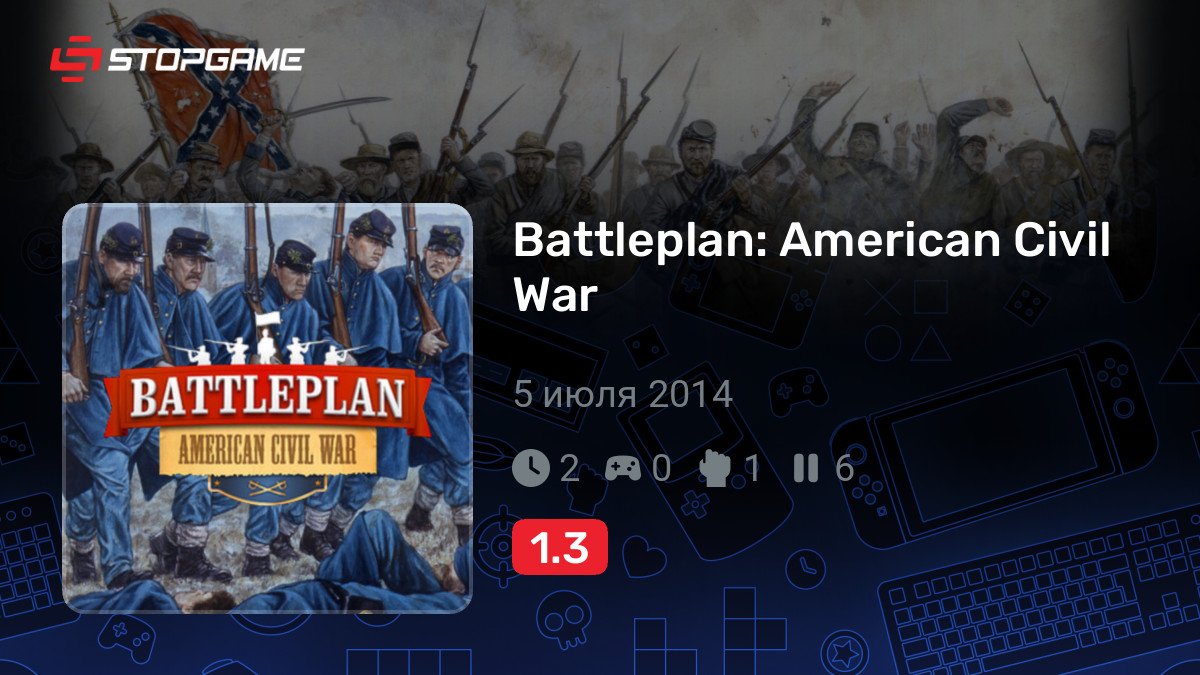 Подборки с игрой Battleplan: American Civil War | StopGame