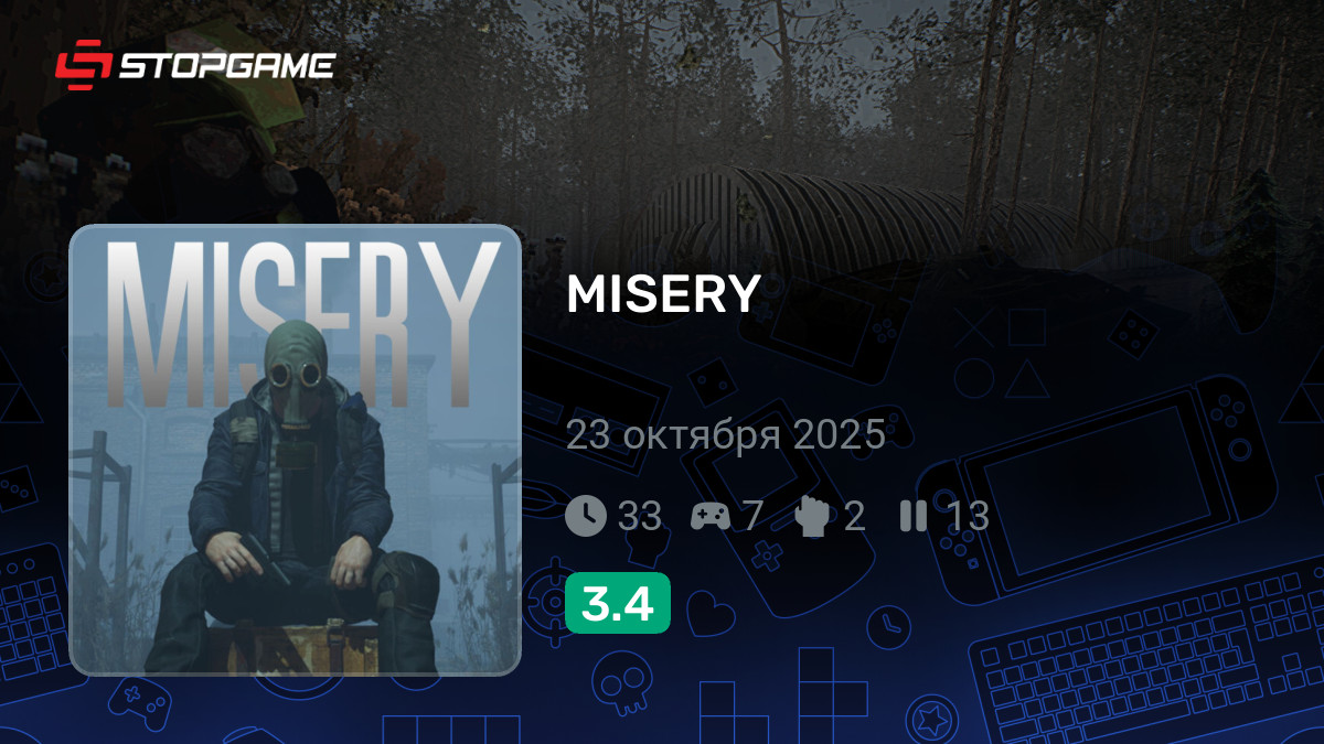 MISERY — обзоры и отзывы, описание, дата выхода, официальный сайт игры ...