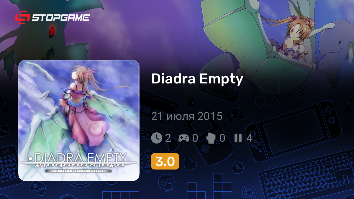 Diadra Empty — обзоры и отзывы, описание, дата выхода, официальный сайт игры, системные ...
