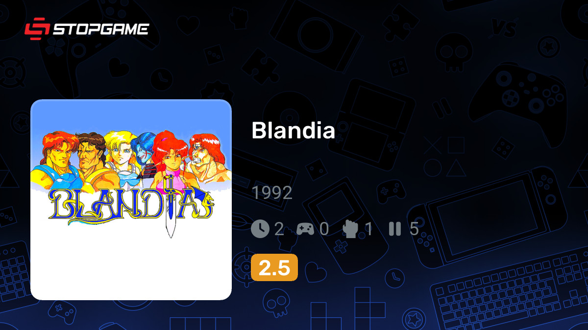 Blandia — обзоры и отзывы, описание, дата выхода, официальный сайт игры ...