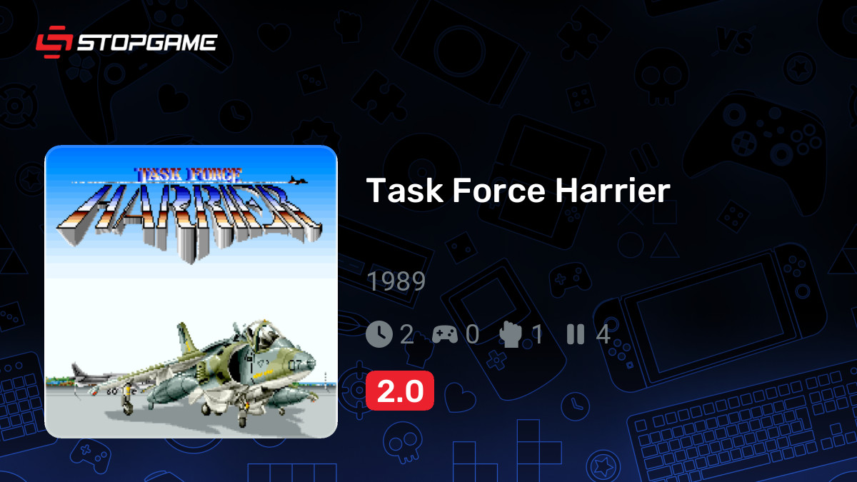 Task Force Harrier — обзоры и отзывы, описание, дата выхода, официальный сайт игры, системные ...