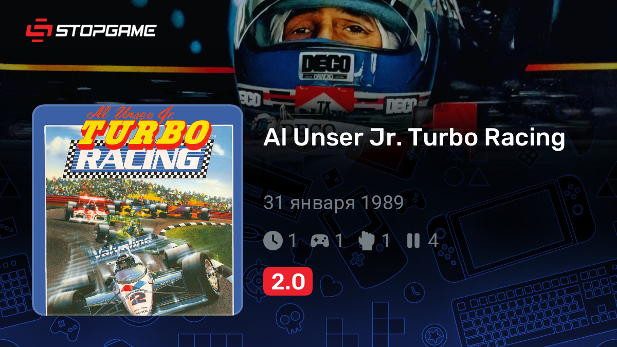 Al Unser Jr. Turbo Racing — обзоры и отзывы, описание, дата выхода ...