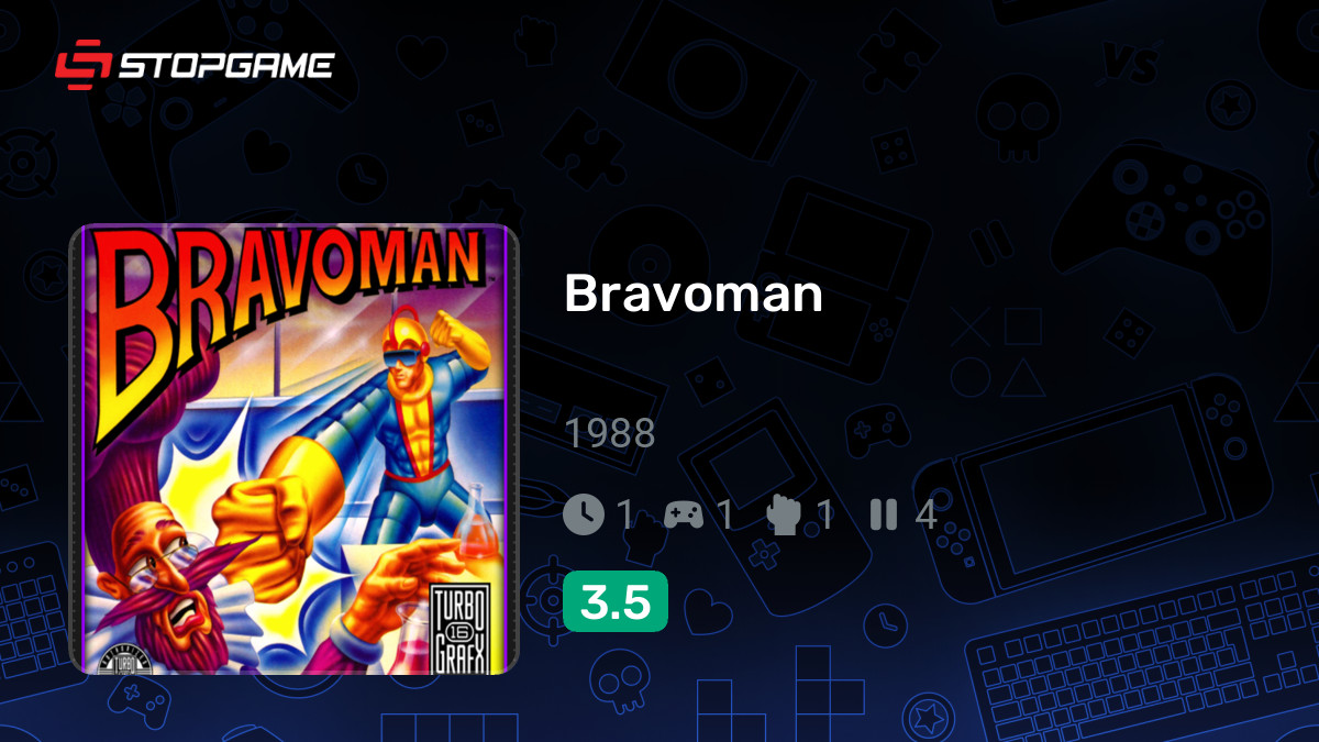 Bravoman — обзоры и отзывы, описание, дата выхода, официальный сайт игры, системные требования и ...