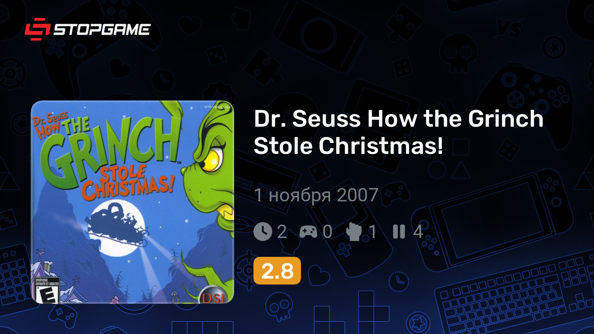 Dr. Seuss How the Grinch Stole Christmas! — обзоры и отзывы, описание ...