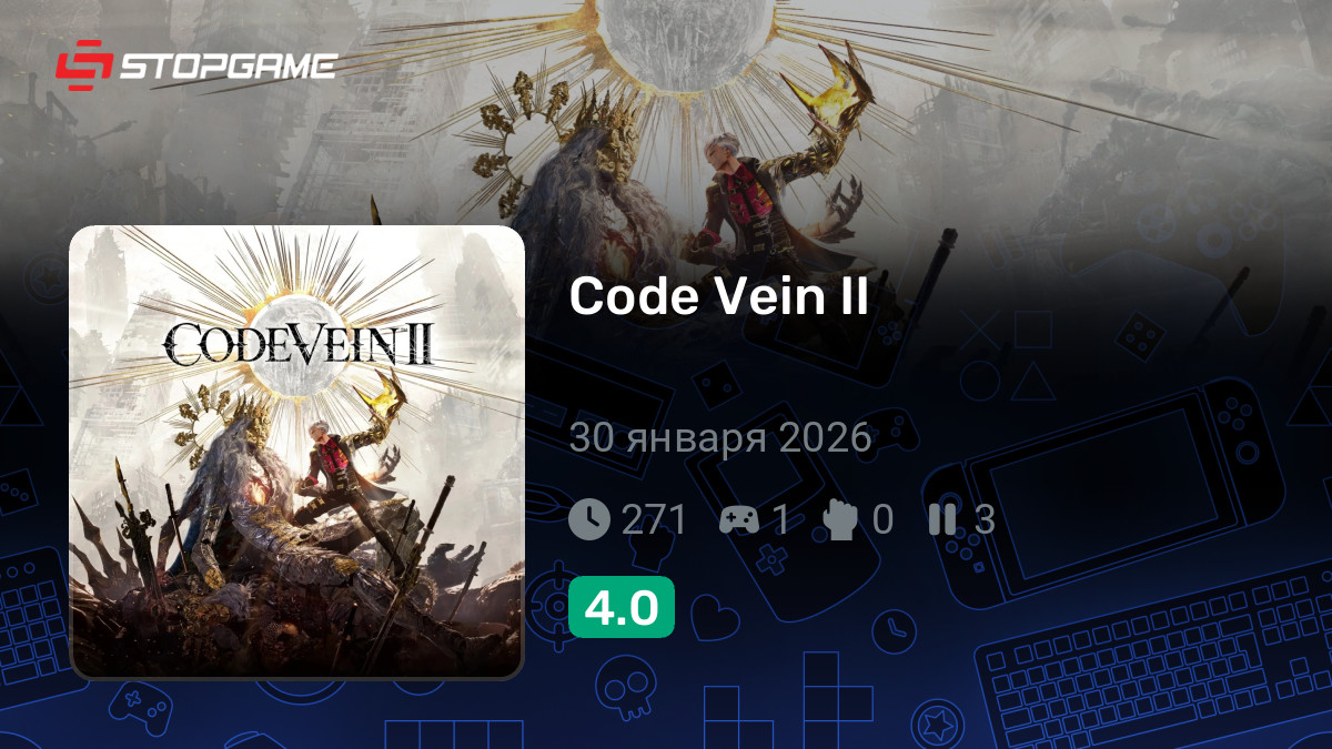 Code Vein II — обзоры и отзывы, описание, дата выхода, официальный сайт игры, системные ...