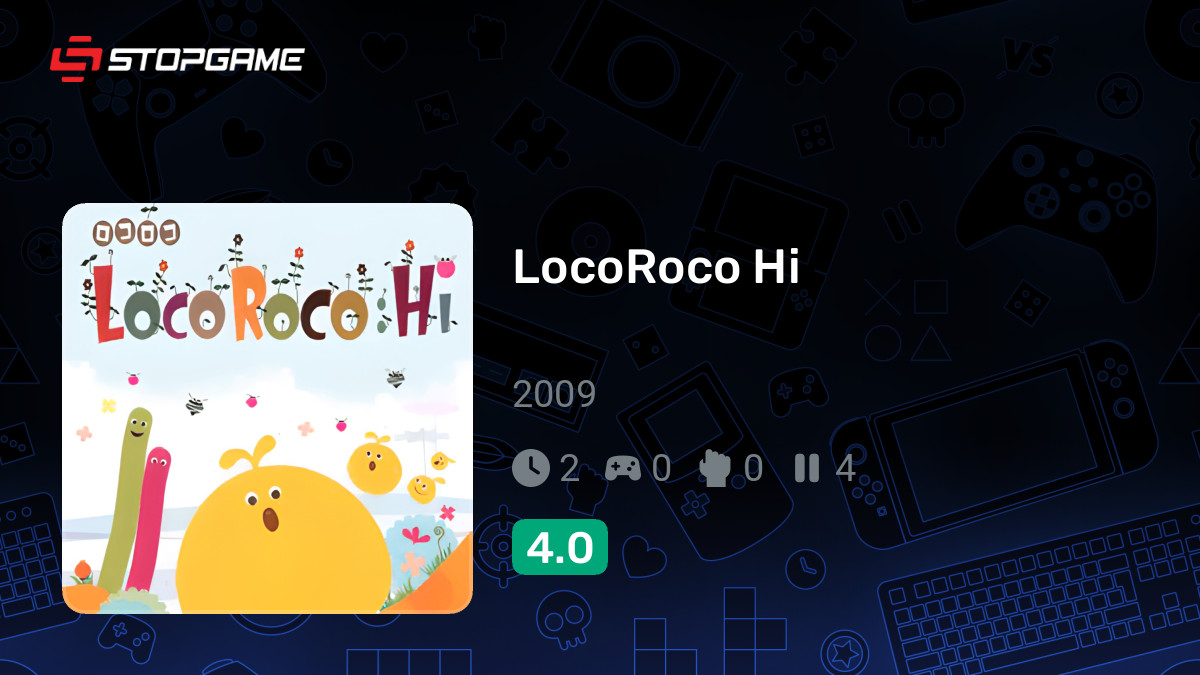 LocoRoco Hi — обзоры и отзывы, описание, дата выхода, официальный сайт ...